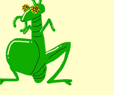 Fat Grasshopper Drawception