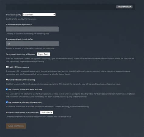 Hardware Accelerated Transcoding Issue Rplex