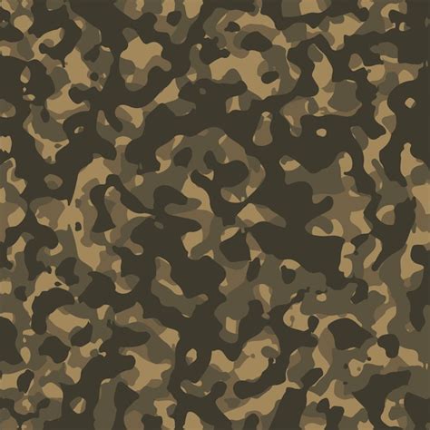 Free Vector Army Camouflage Vector Seamless Pattern Texture Military