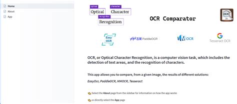 ocr comparator show the community streamlit