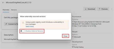 防范恶意公共包 Azure Artifacts Microsoft Learn