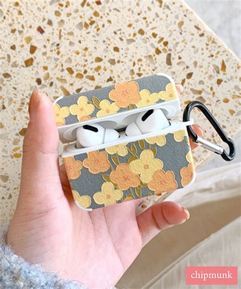 🔥감성 플라워 꽃 에어팟프로2 에어팟 1세대 2세대 3세대 프로 하드 케이스 버즈라이브 입체케이스 예쁜케이스 사각케이스 사각에어
