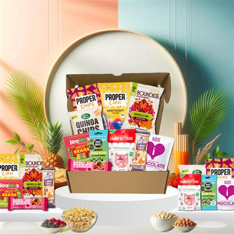 Gluten Free Vegan Snack Box 10 Items Snack Packs