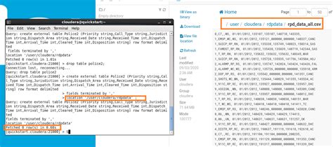 Hdfs How To Load Data From Csv Into An External Table In Impala