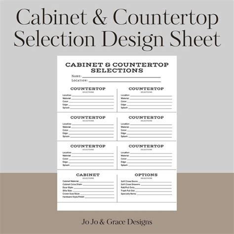 Selection Sheet New Building Etsy