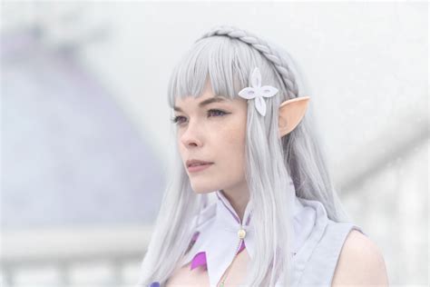 Cosplay Re Zero Emilia On Behance