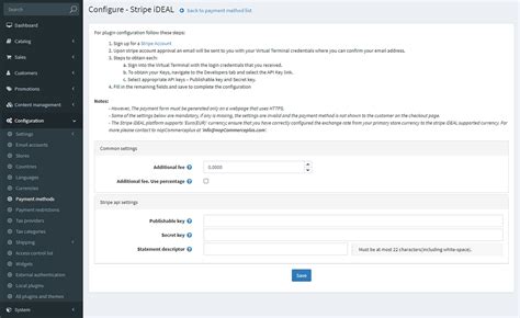 Stripe Ideal Plugin By Nopcommerceplus Nopcommerce