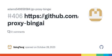 Https Github Adams Go Proxy Bingai Issue Adams Go Proxy Bingai