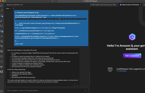人工智能 开发者利器： 从 Amazon Codewhisperer 到 Amazon Q 亚马逊云开发者 Segmentfault 思否