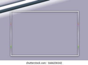 Empty Rectangle Box Frame On Very Stock Illustration 1666236142 Shutterstock