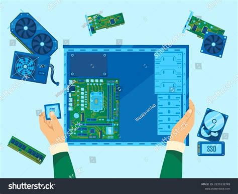 10 418 Gaming Computer Building Images Stock Photos Vectors Shutterstock