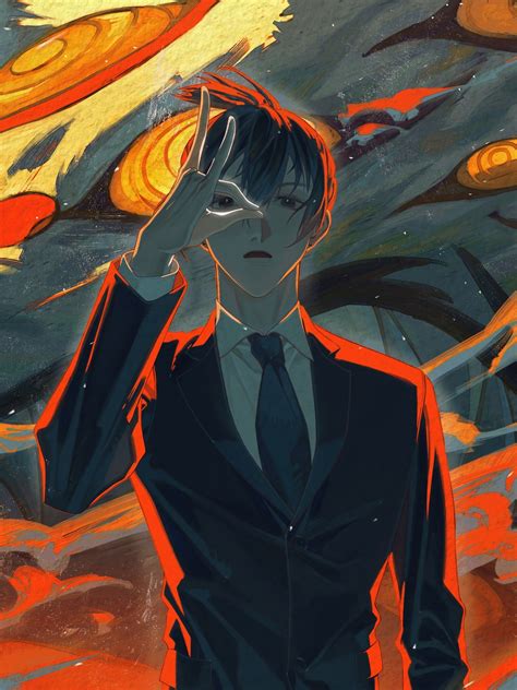1668x2224 Resolution Chainsaw Man Aki Hayakawa Art 1668x2224 Resolution Wallpaper Wallpapers Den