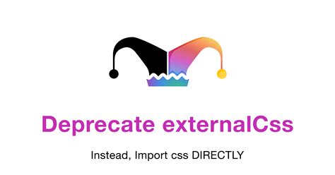 Deprecate ExternalCss Option Jest Preview