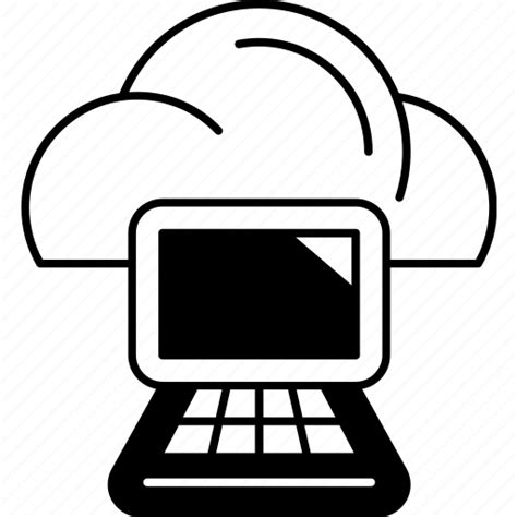 Cloud Computing Server Data Digital Icon Download On Iconfinder