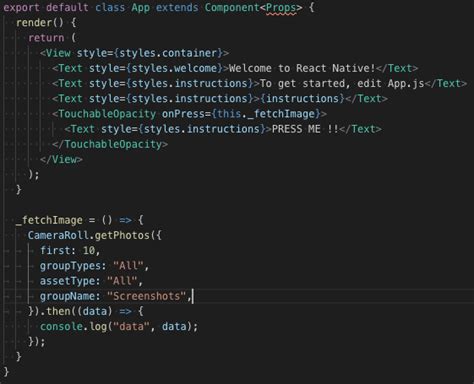 I Dont Get Any Photos When Use Groupname For Specfic Album · Issue 41 · React Native