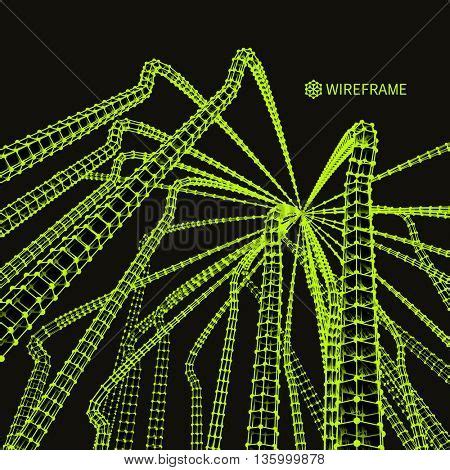 Grid Background Wireframe Images Illustrations Vectors Free Bigstock