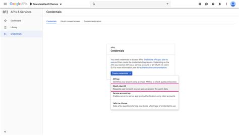 How To Create Oauth2 Credentials For Google