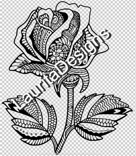 Rose Mandala Svg Cut File Cricut Silhouette Design Space Etsy