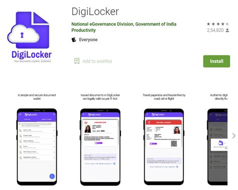 Digilocker Portal Registration Download App For Online Document