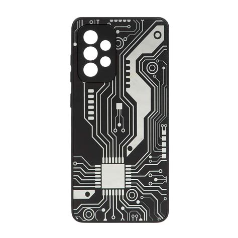 قاب آینه ای طرح الکترونیک Samsung Galaxy A52 A52s کد 146 فروشگاه پنل فروشگاهی Eways