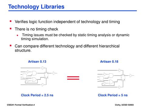Ppt Cse241a Vlsi Digital Circuits Winter 2003 Recitation 6 Formal