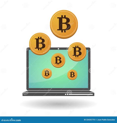 Open Source Money Bitcoin Stock Vector Illustration Of Digital 33435770