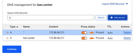 Прокидуєм домен через Cloudflare Ban Media