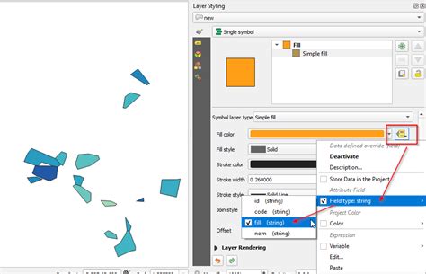 Opening GeoJSON Style Properties In QGIS Geographic Information