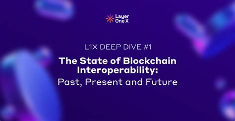 L1x Deep Dive I The State Of Blockchain Interoperability Past