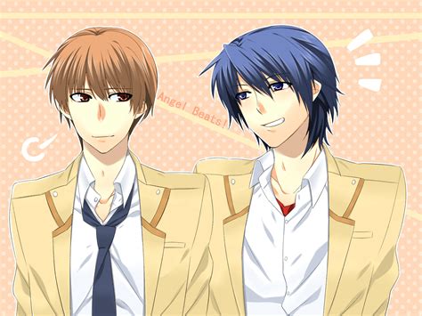 Hinata Hideki And Otonashi Yuzuru Angel Beats Drawn By Nanase Choi Danbooru