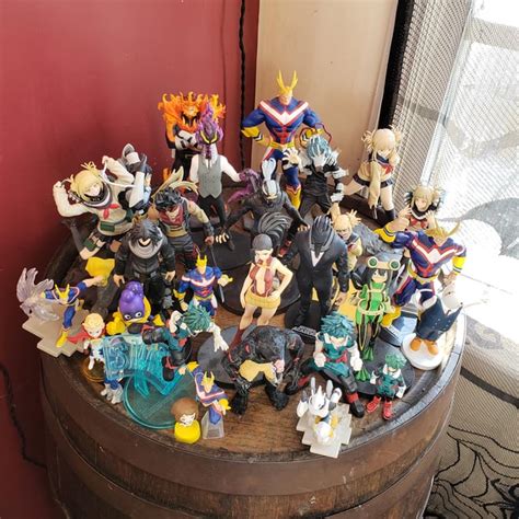 All Of My Mha Figures So Far Not Including Funko Pops Since I Ran Out Of Room R