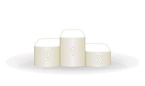 빈 수 상자 연단 먼저 2 3 위 시상식에 대 한 흰색 배경에 고립 된 주 춧 대입니다 벡터 일러스트 레이 션 메달 수여식에 대한 스톡 벡터 아트 및 기타 이미지 Istock