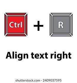 Shifttab Keyboard Shortcut Vector Illustration Hotkeys Stock Vector Royalty Free