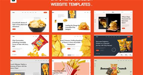 Chips Ui Design Ux And Ui Kits Ft Chip And Food Envato