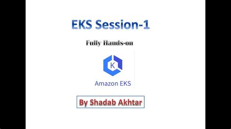 Eks Session 1 Understanding K8s Pods Nodes Controller Replicaset