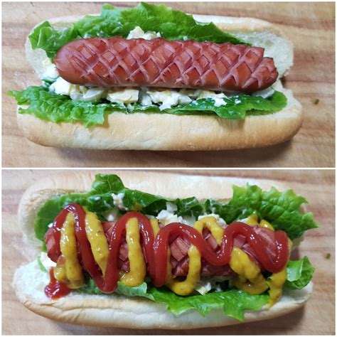 뉴욕 스타일 핫도그 샌드위치 초 스피드로 만들기