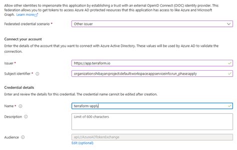 Terraform Cloud に追加された Dynamic Provider Credentials を Azure Provider で