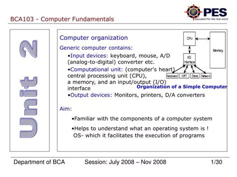 PPT Computer Organization PowerPoint Presentation Free Download ID