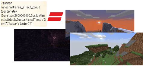 How To Spawn Text In The Air Very Simple No Mods Rminecraft