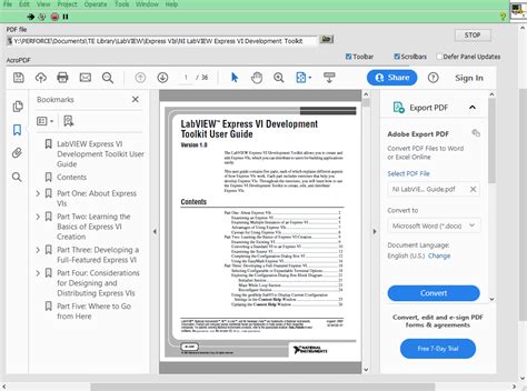 Pdf Display Offset Ni Community