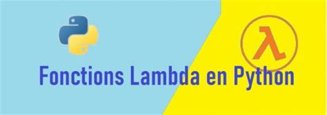 Fonctions Lambda En Python Apcpedagogie