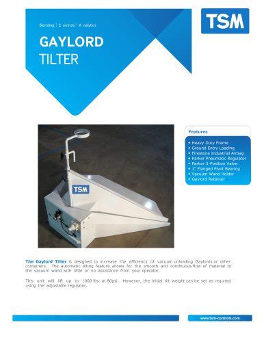 Silo Unloading System Tsm Control Systems Pdf Catalogs Technical Documentation Brochure