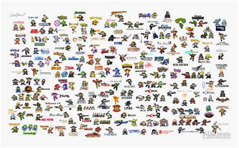 Classic Video Game Characters