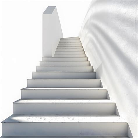Sunlight Streams Through The Gaps Above Casting Long Parallel Shadows On The Steps Creating A