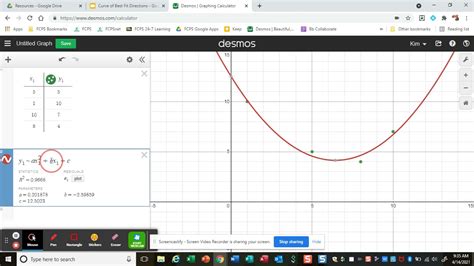 Line Of Best Fit In Desmos Graphing Calculator At David Daigle Blog
