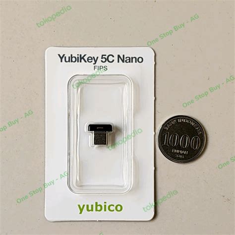 Jual Yubikey 5c Nano Fips Ready Stock Two Factor Auth Security Key Usb Jakarta Selatan