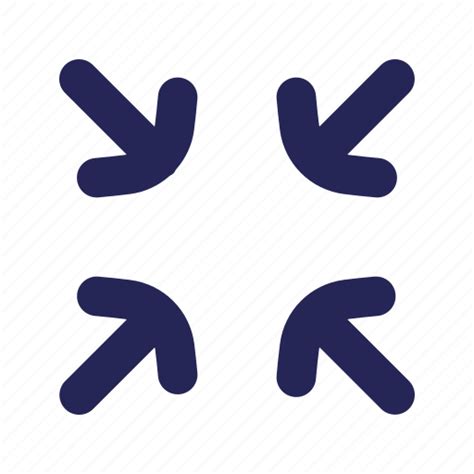 Minimize Reduce Resize Shrink Icon Download On Iconfinder