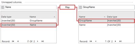 How To Perform Custom Object Mapping In Apexsql Data Diff Knowledgebase