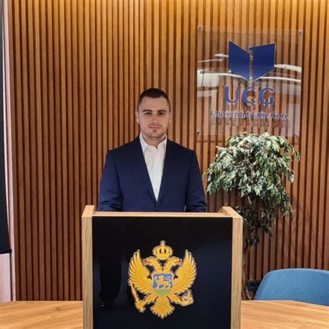 Danilo JankoviĆ Master Of Engineering University Of Montenegro Podgorica Ucg Department