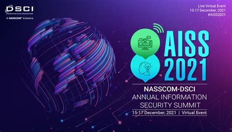 Register For Annual Information Security Summit Aiss 2021 By Dsci